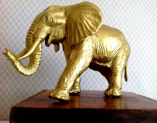 Making A Chic Elephant Statuette | Once Again, My Dear Irene